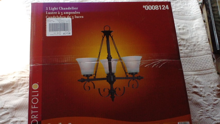 Portfolio 3 Light Chandelier Lighting
