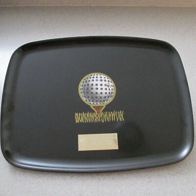 Couroc Golf Ball Tray-Sombrero Country Club 1985 Champion Award ...