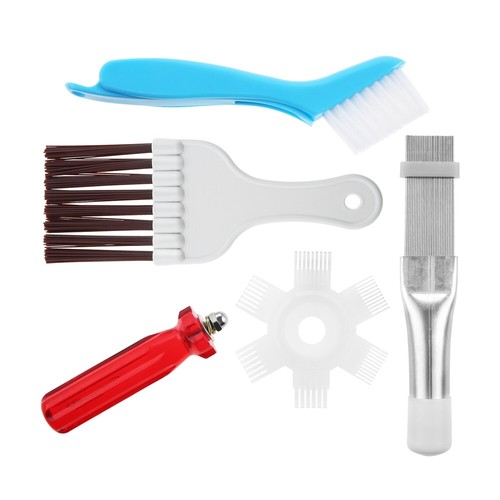 4x A/C Radiator Fin Comb+Stainless Steel Fin Cleaner Brush Radiator ...