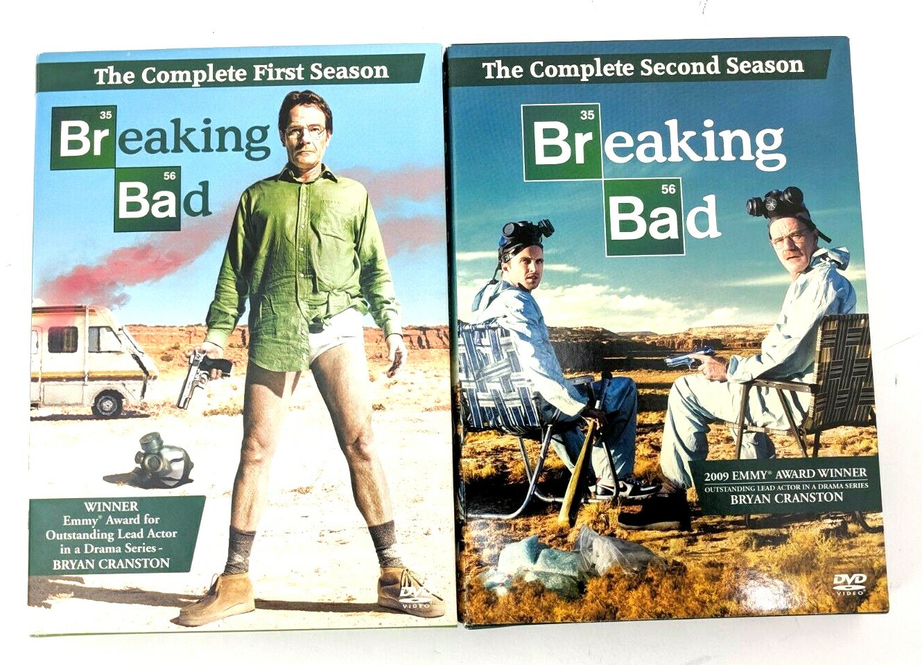 Breaking Bad Complete Season 1 and 2 DVD Sets | eBay