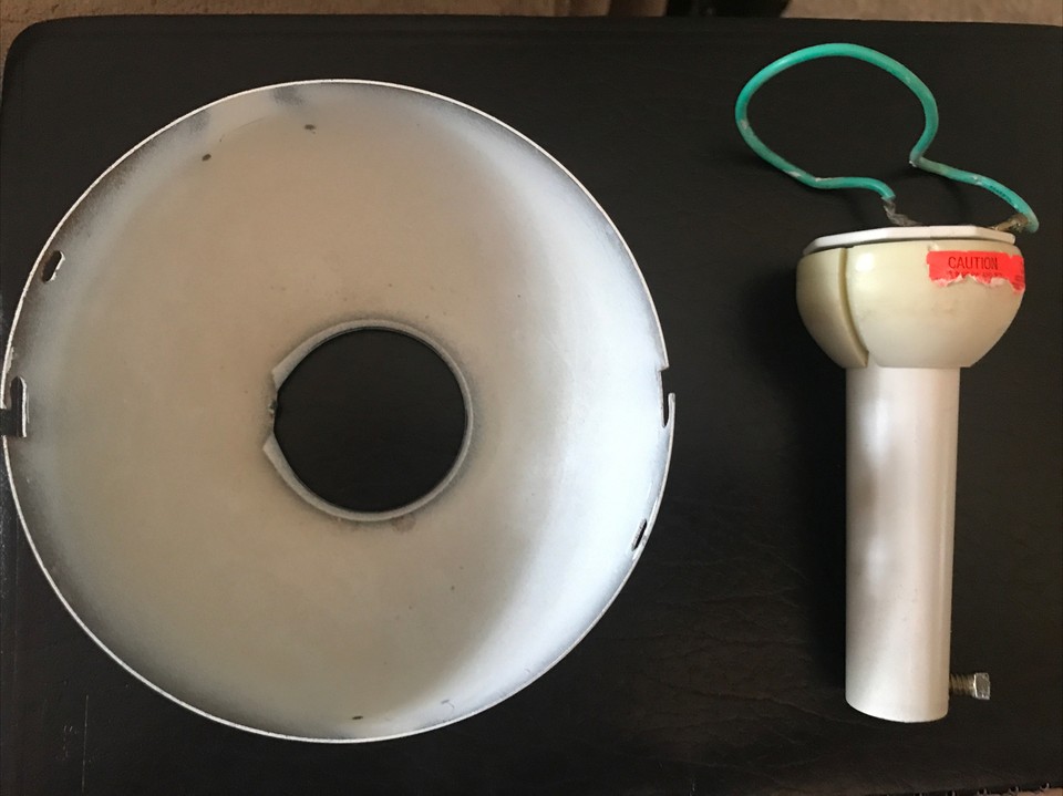 Hunter Original # 21841 Baseball Ceiling Fan Canopy & Mounting Rod | eBay