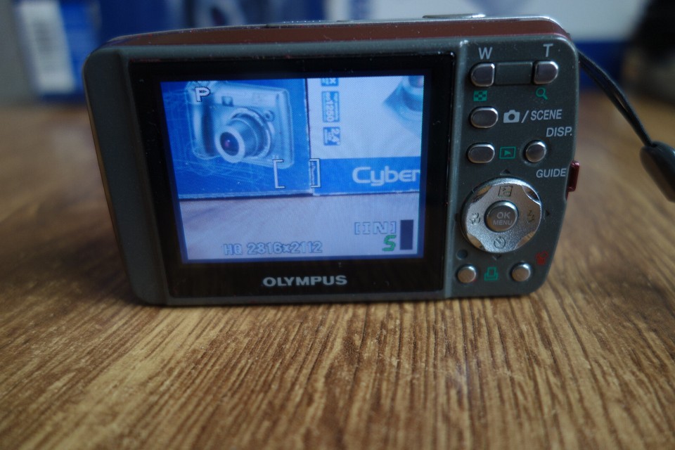Olympus Mju Digital 600 6mp Digital Camera Tested | eBay