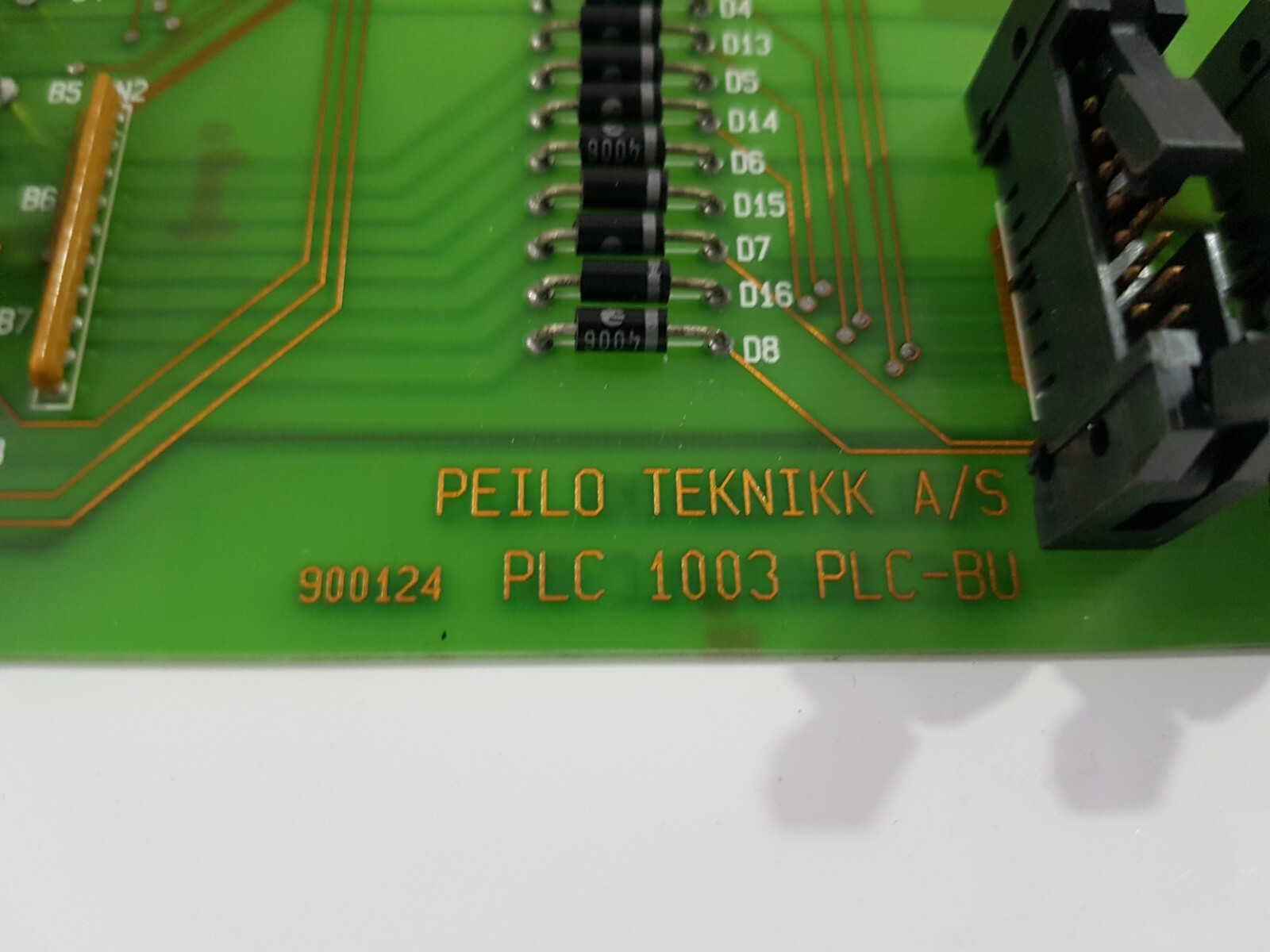 PEILO TEKNIKK PLC 1003 PLC-BU PCB CARD 900124 | eBay Australia