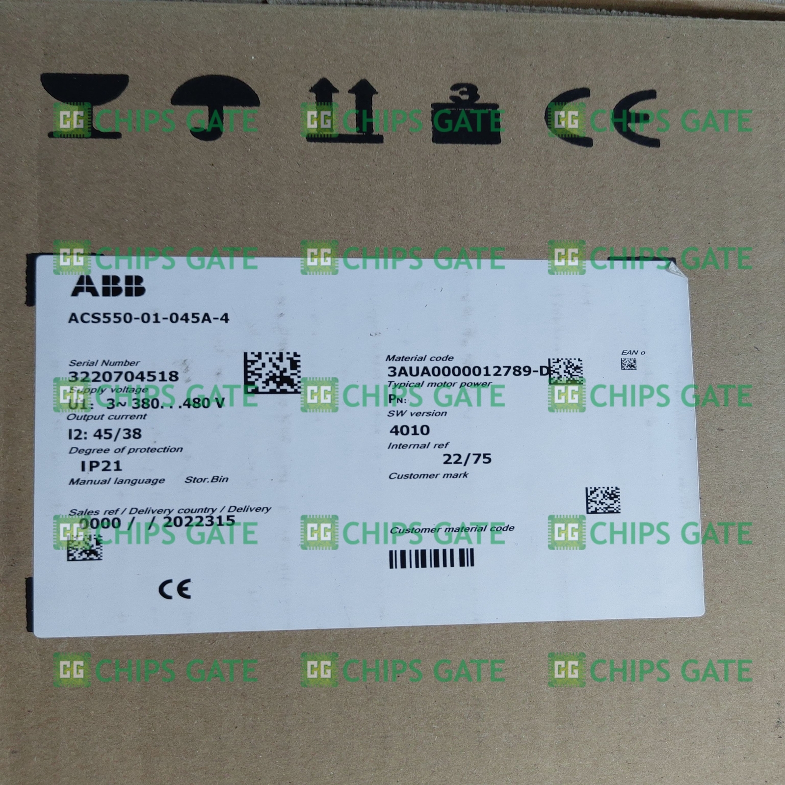 1PCS New In Box Inverter ACS550-01-045A-4 Fast ship with warranty | eBay
