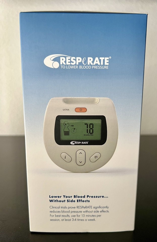 RESPeRATE RR152 Blood Pressure Lowering Breathing Exercise Device ...