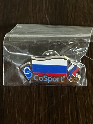 Rare 2014 Sochi Olympics CoSport Pin Factory Sealed New W/ Flag! | eBay