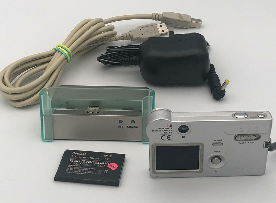 Casio Exilim 2MP Ultra Slim Digital Camera (EX-S2) | eBay