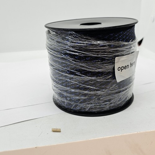 100ft Alex Tech PET Expandable Sleeving BlueBlack | eBay