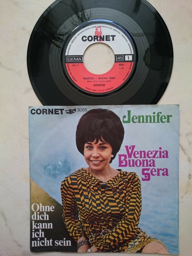 Jennifer Venice Good Evening / Without You I Can't Be *60s Cornet ...