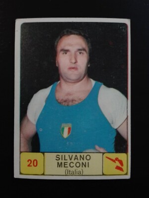 FIGURINA CAMPIONI DELLO SPORT PANINI 1968/69 MECONI n° 20 OTTIMA ...