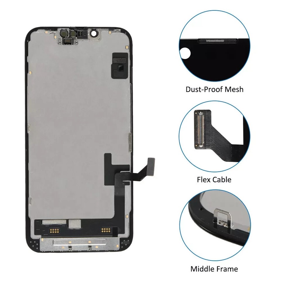 OEM OLED Pull For iPhone LCD Display Touch Screen Frame B Grade | eBay