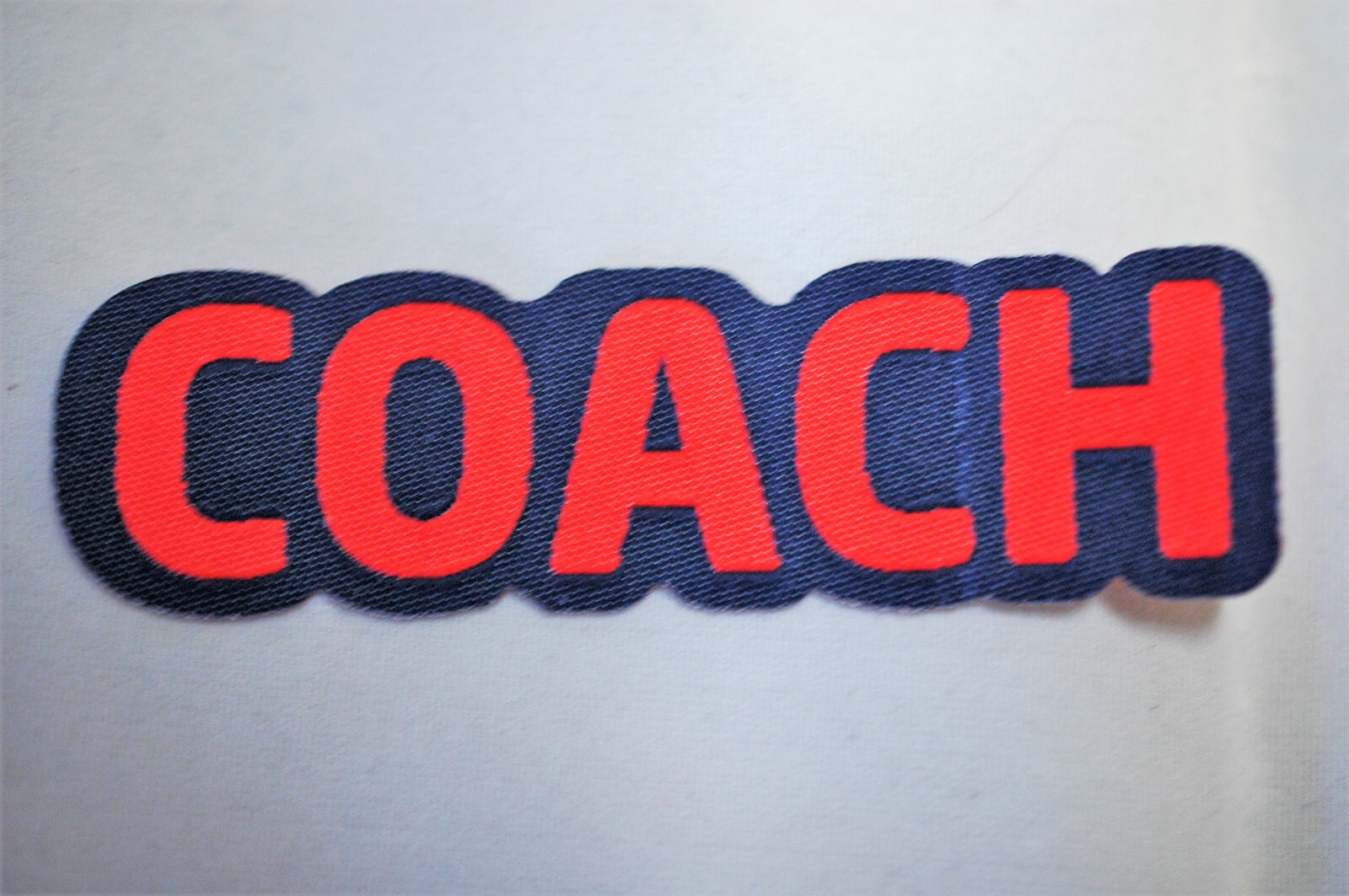 COACH Iron on Patch -18 Different Colours -8 x 2.3cm - Coats - T Shirts ...