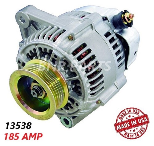 185 AMP 13538 Alternator Acura Honda Isuzu High Output Performance NEW ...
