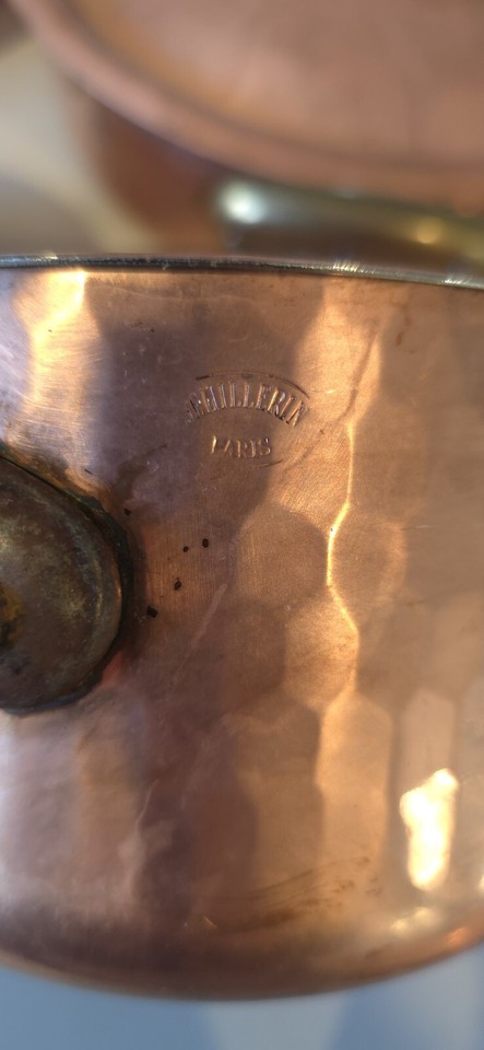 Vtg Mauviel France 1830 Copper M 150 250-10-piece Cookware Set | eBay