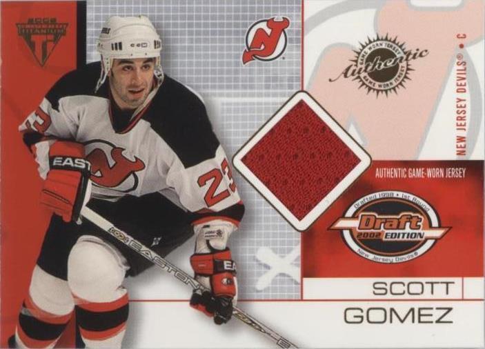 2001-02 Pacific Private Stock Titanium Draft Edition - Scott Gomez #52 ...