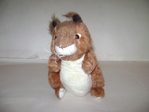 WEBKINZ RED SQUIRREL HM404 by GANZ PLUSH STUFFED ANIMAL BROWN NO CODE ...