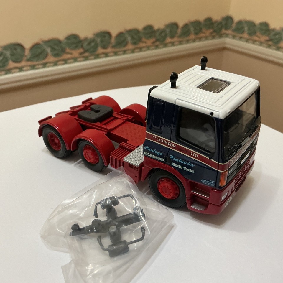 HEAVY HAULAGE CORGI - 1 50 SCALE - GCS JOHNSON LTD - 6x2 DAF XF TRACTOR ...
