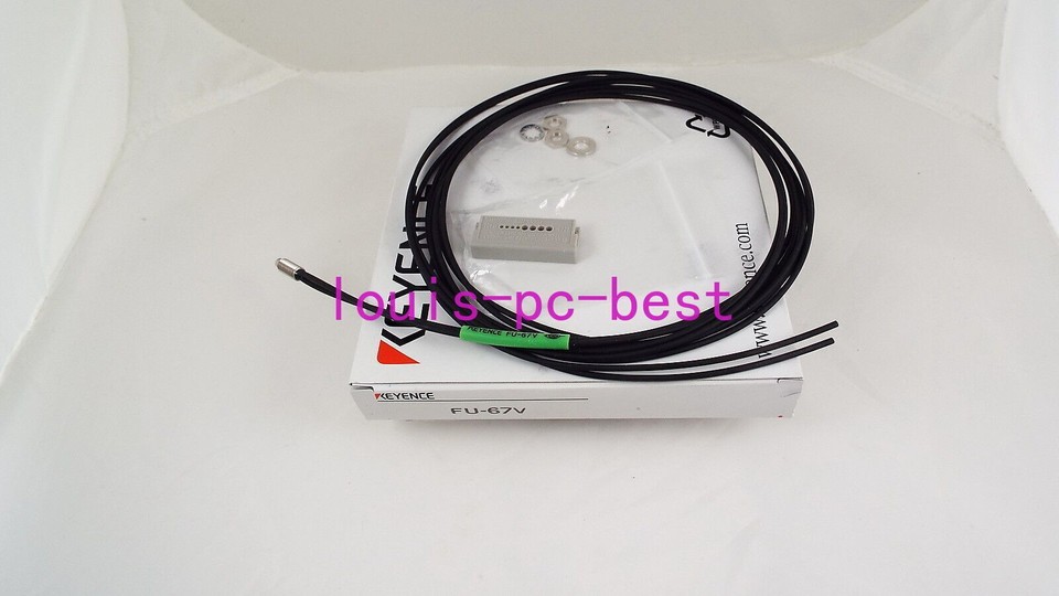 KEYENCE FU-67V Fiber Optic Sensor FU67V Fiber AMPLIFIER SENSOR CABLE ...