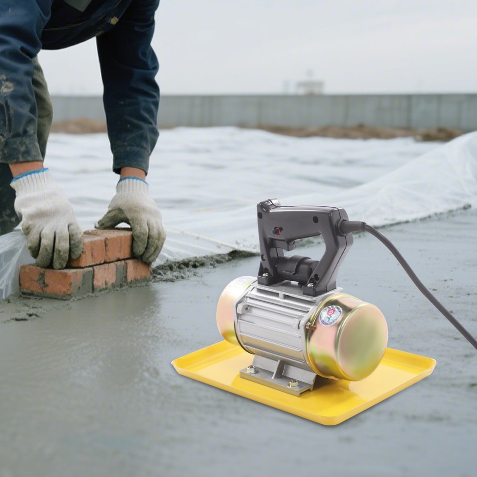 Concrete Vibrator, Portable Handheld Cement Mortar Vibrating Troweling ...