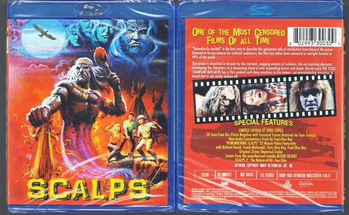 SCALPS (Blu-ray) 1983 Supernatural Slasher -RetrOmedia Limited Edition ...