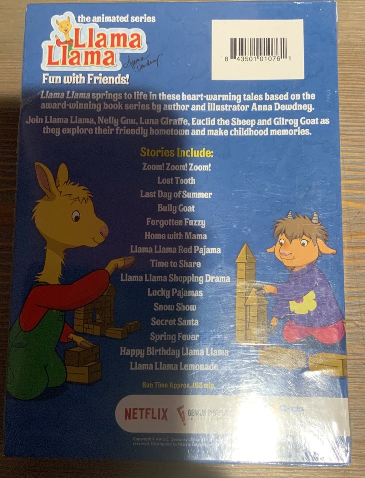 🍏 Llama Llama: Fun With Friends,DVD,New ‼️ 843501010761| eBay