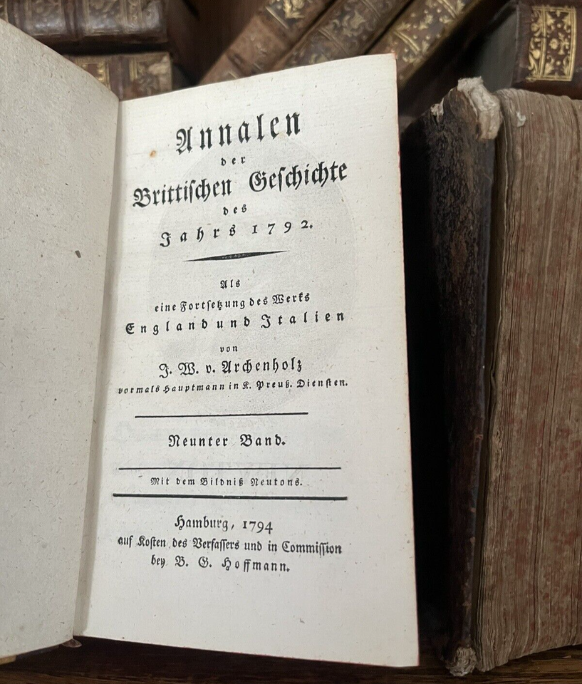 OLD BOOK IN GERMAN from 1700s - Historical Collectible Text from 18th ...
