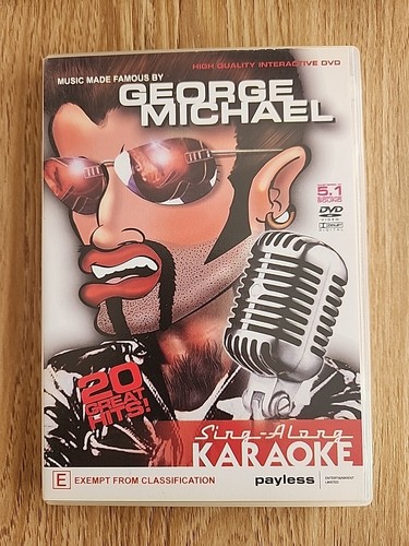 Sing Along Karaoke - Music By George Michael 20 Great Hits DVD PAL All ...