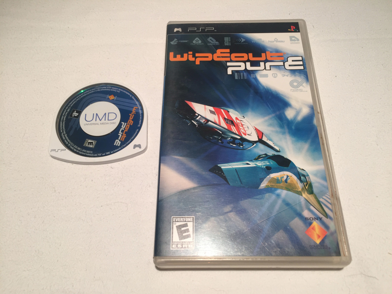 Wipeout Pure (Playstation PSP) Original Release Game in Case Excellent ...