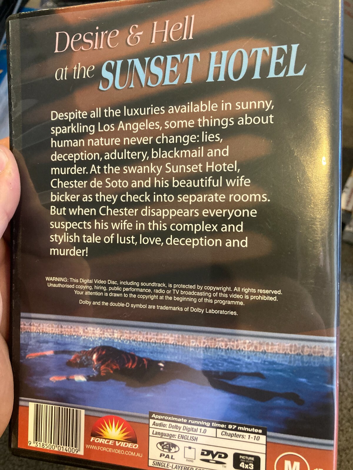 Desire and Hell at Sunset Motel (DVD, 1990) for sale online | eBay