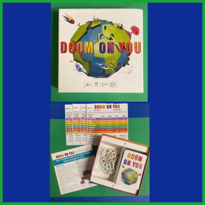 Doom On You Card Game Family Fun Friendly Strategy Game Age 8+ COMPLETE ...