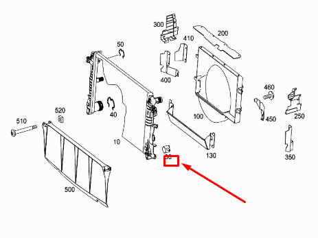 Mercedes-Benz E-Class W211 Radiator Drain Plug A0009970733 OEM ...