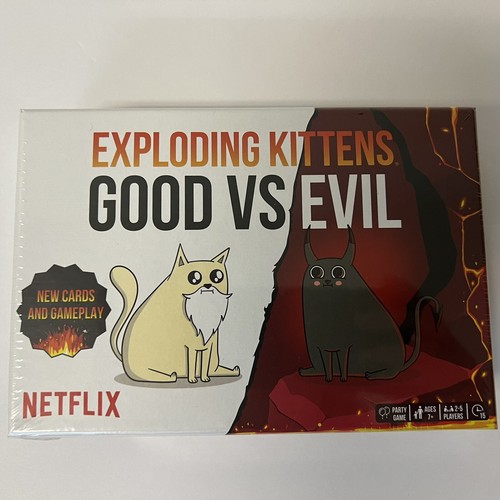 Exploding Kittens: Good vs Evil Netflix Card Game Sealed NEW | eBay