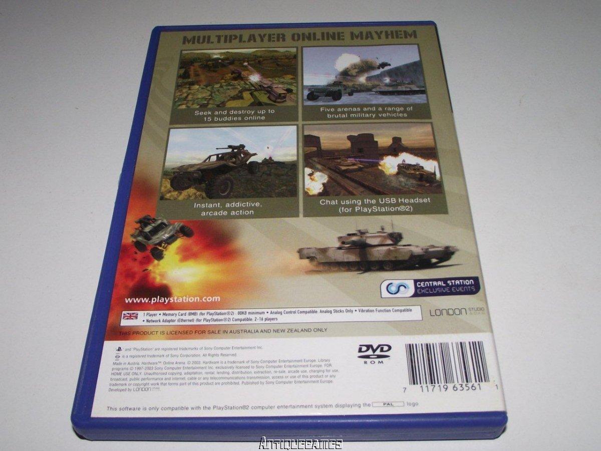 Hardware Online Arena PS2 PAL *Complete* Tanks | eBay Australia