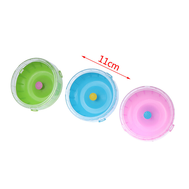 Hamster Wheel Small Animal Running Disc Toys Cute Plastic Jogging ...