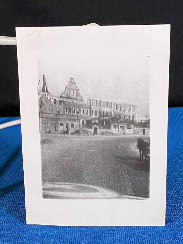 City Scene Würzburg Germany Post WWII American Occupation US Army Vet ...