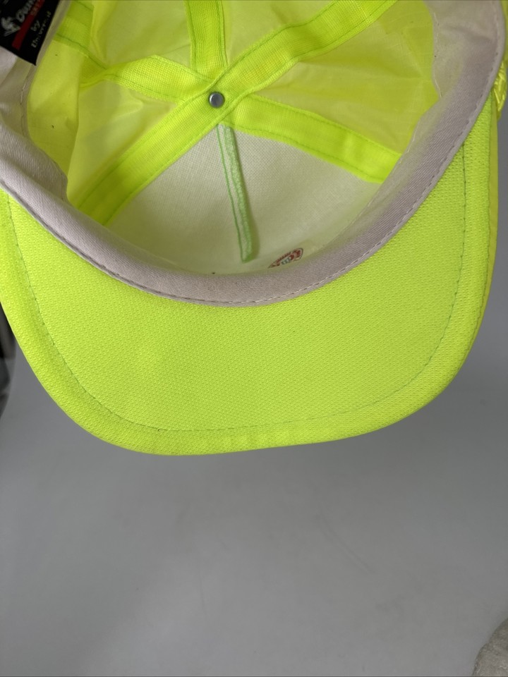USC Cap Hat Neon Yellow Green Embroidered Bump Bonnets Ski Headwear by ...