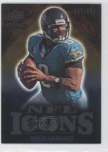 2009 Upper Deck Icons NFL Icons /450 David Garrard #IC-DG | eBay