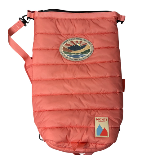 Monti Coolers The Mayfly 14oz Coral Insulated Packable Smashable Strap ...