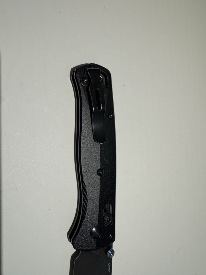 Benchmade BUGOUT Knife EDC ALUMINUM SCALES BLACK | eBay