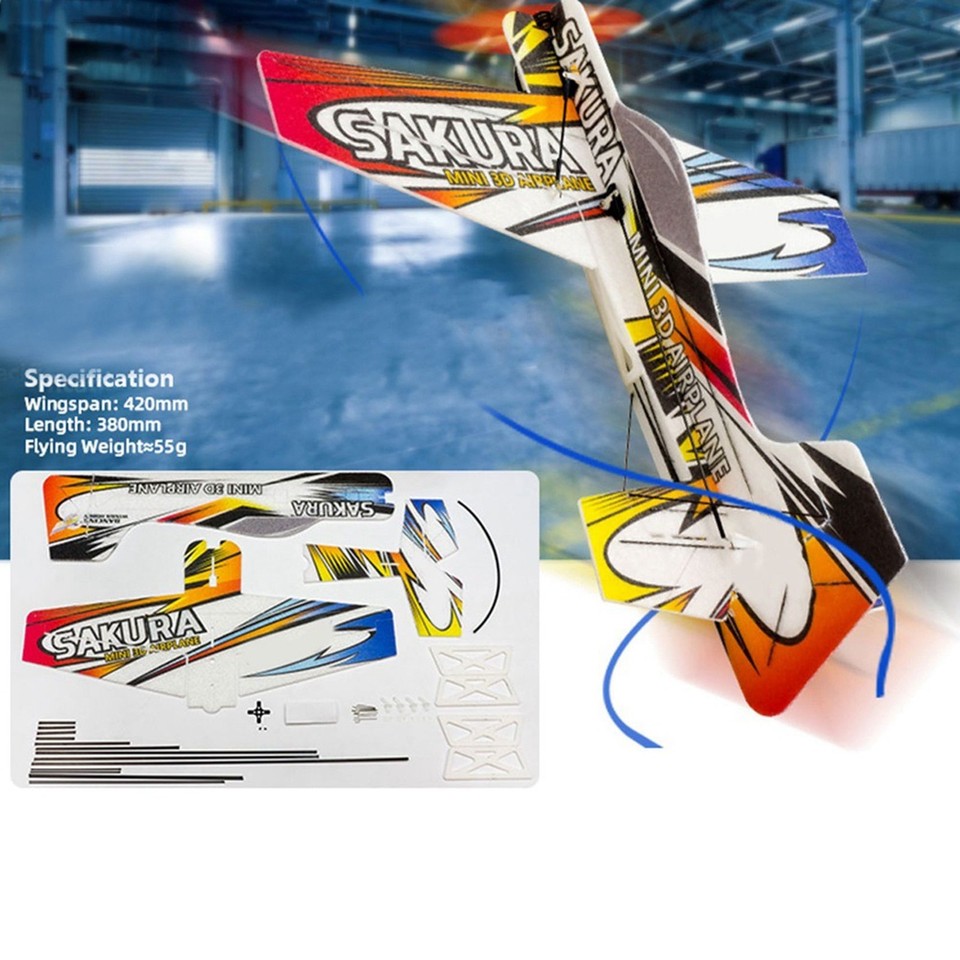 RC Flugzeug 3D Flugzeug Micro- Schaum EPP PP F3P Lightset KIT Modell ...