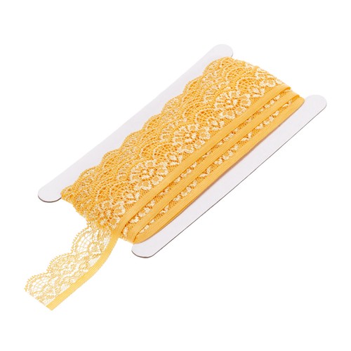 Lace Trim Yellow Lace Ribbon For Fabric Wedding Decoration Gift Wrap ...