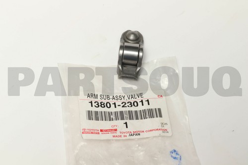 1380123011 Genuine Toyota ARM SUB-ASSY, VALVE ROCKER, NO.1 13801-23011 ...
