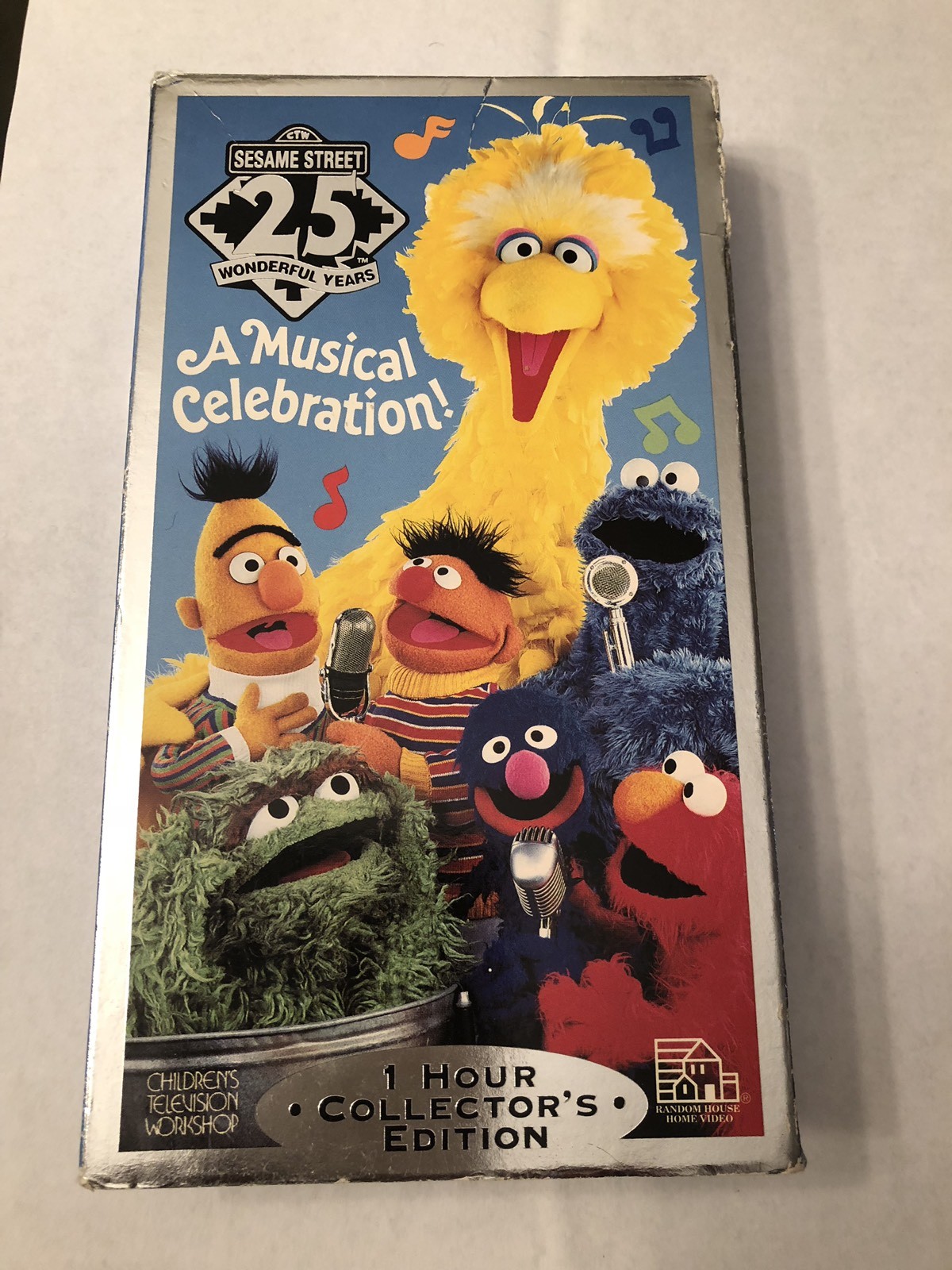Sesame Street VHS Video 25 Year Collector's Edition A Musical ...