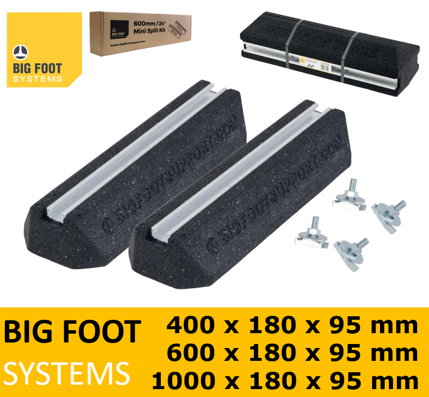 Big Foot Dämpfungssockel Fix-it Foot 400/600/1000mm für Klimaanlage ...