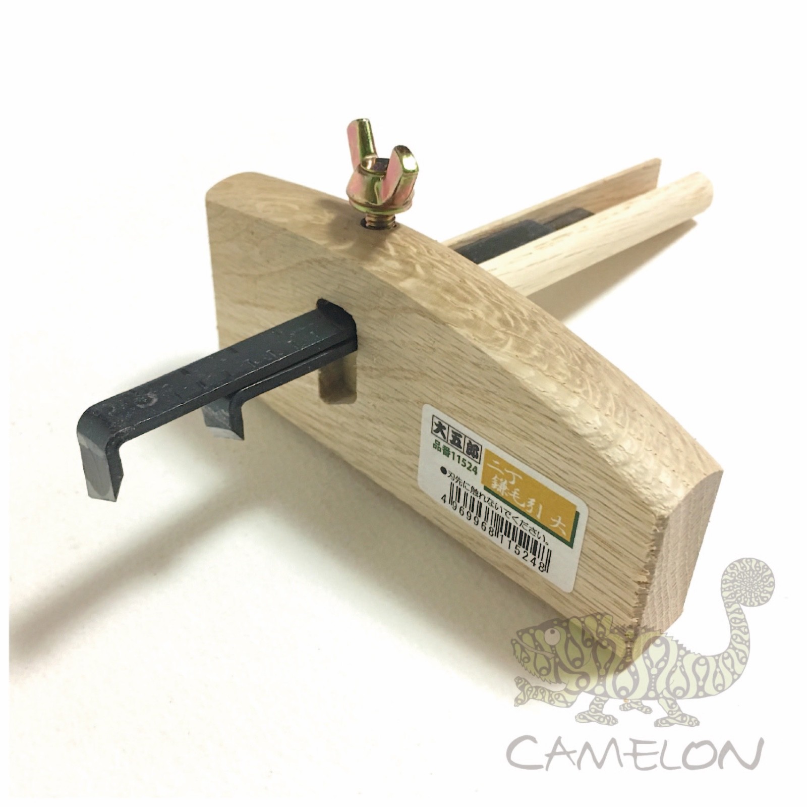 DAIGORO Japanese Marking Gauge Kehiki Drawing 2 Line Simultaneously ...