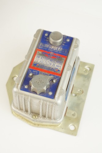 Blue Streak 12V Vintage Voltage Regulator VR-427XP NOS Hot Rod Race ...