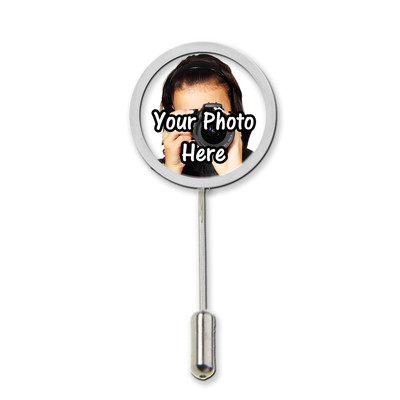 Your Personalised Photo Picture Stick Pin Tie Pin With Protector Gift ...