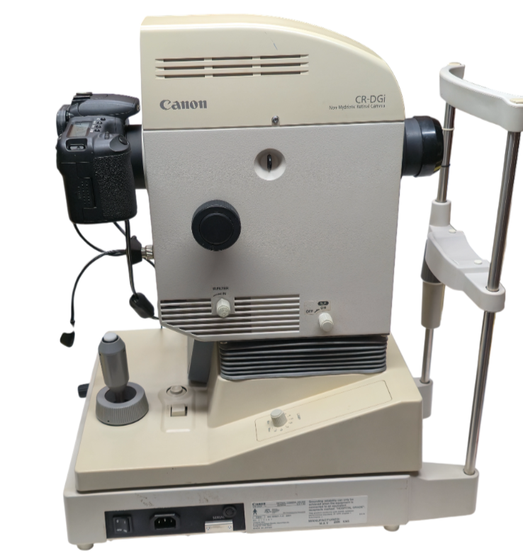 Canon CR-DGi Non-Mydriatic Retina Camera W/ DS126151 Digital SLR Camera ...