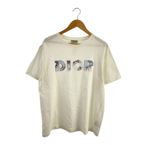 Dior Homme 20Ss/ Daniel Arsham/T-Shirt/Xl/Cotton/Wht/023J615B0554 | eBay