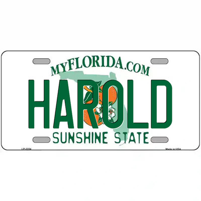 Harold Florida Metal Sign | eBay